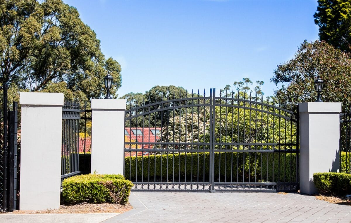 Driveway Security Gate - Protecting your family | MulhollandBrand.com